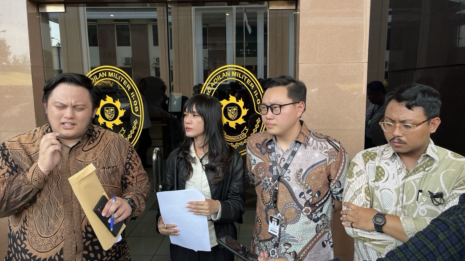 TAUD Desak Pengadilan Militer Hentikan Persidangan Kasus Penyiraman Air ...